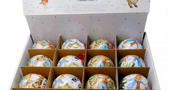 Shop Wholesale Peter Rabbit Bauble Tin Online | Australia