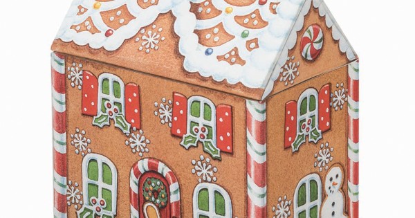 Shop Wholesale Small Gingerbread House Tin Online | Australia